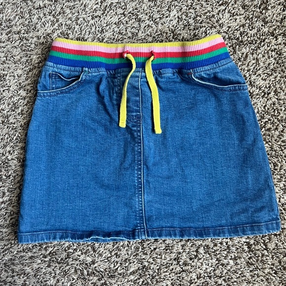 Boden | Bottoms | Boden Girls Denim Jean Mini Skirt Size 89 | Poshmark